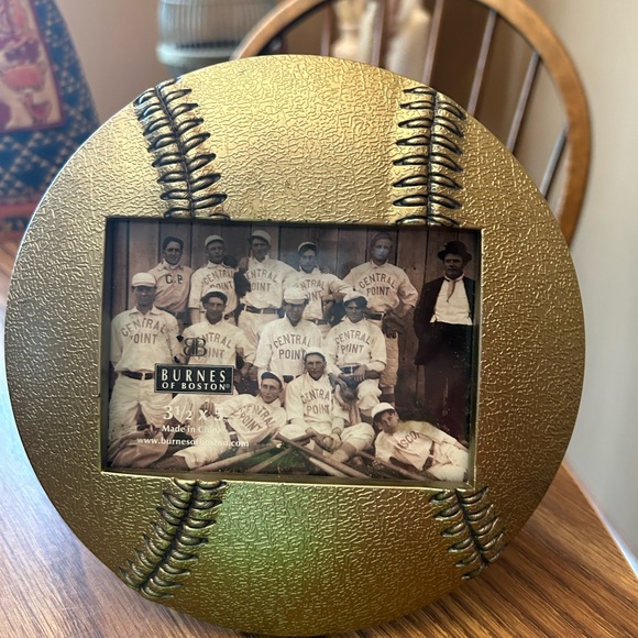 Accents | Baseball Picture Photo Frame Metal Measurements In Pictures ...